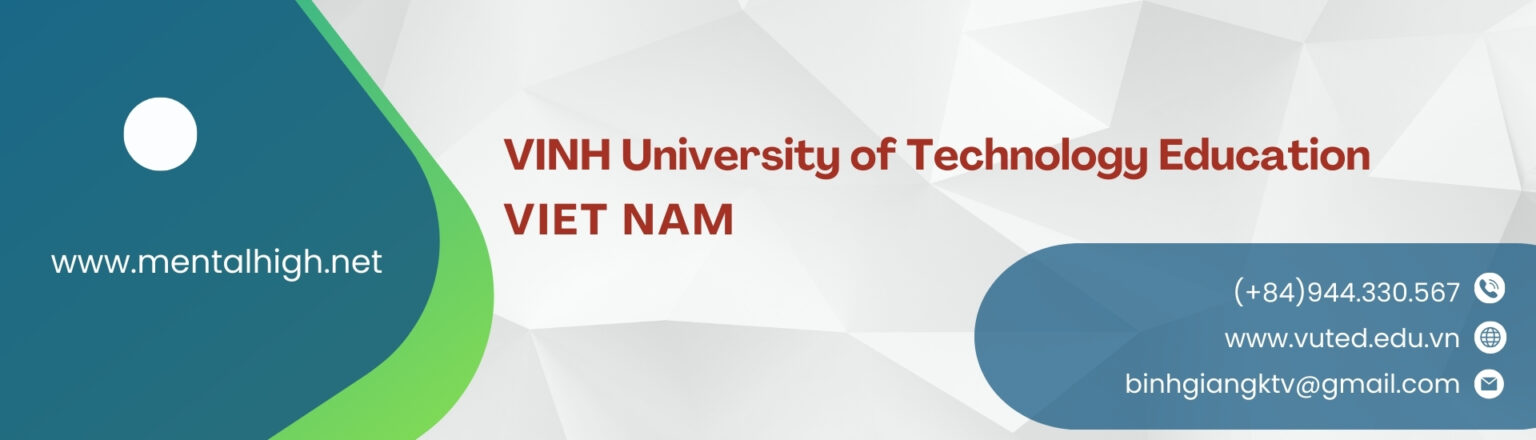 Vinh University of Technology Education – Dự án Mental High -ĐH Kinh tế ...